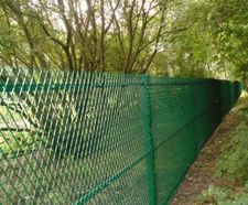 Lochrin ExGUARD - steel expanded metal security fence | Lochrin Bain