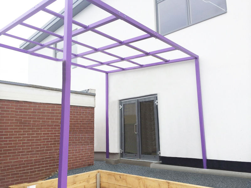 Images for Bespoke canopies for outdoor learning and waiting areas