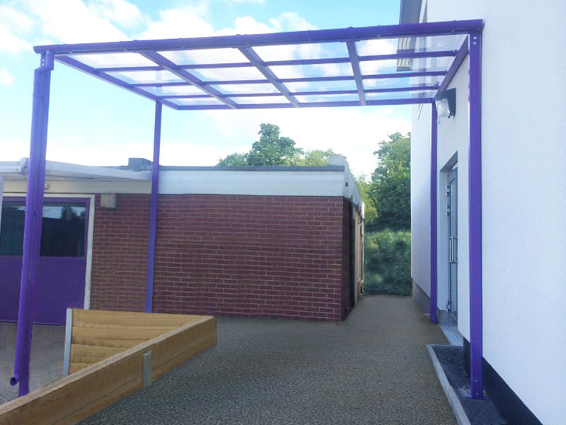 Images for Bespoke canopies for outdoor learning and waiting areas