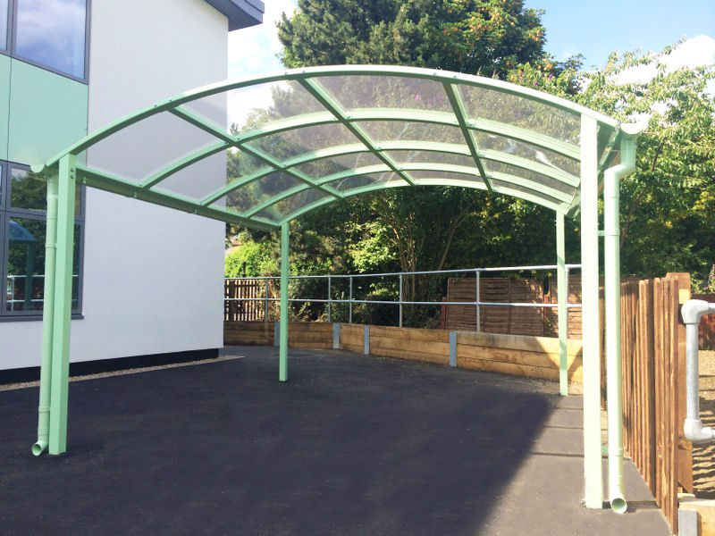 Images for Bespoke canopies for outdoor learning and waiting areas