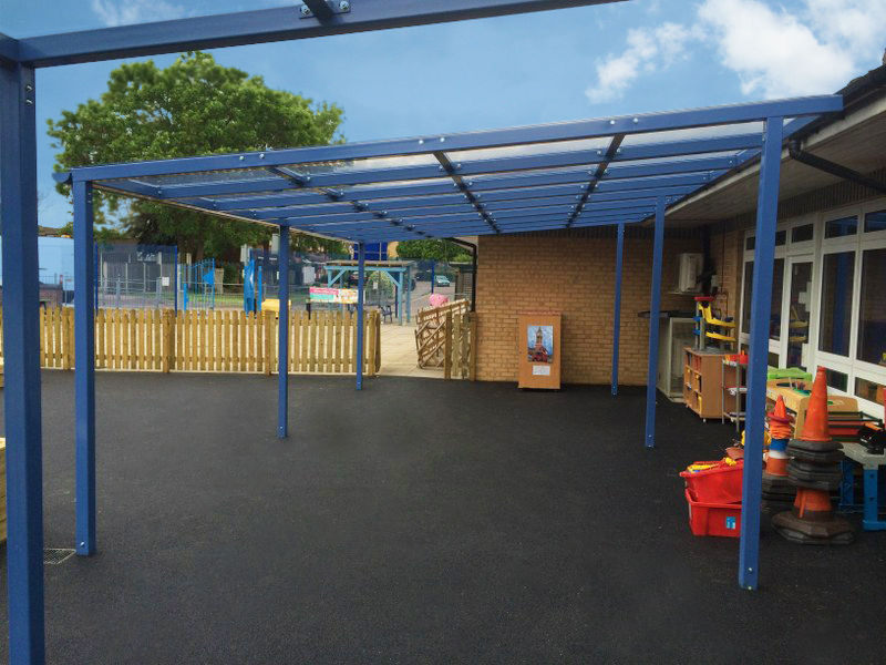 Images for Bespoke canopies for outdoor learning and waiting areas