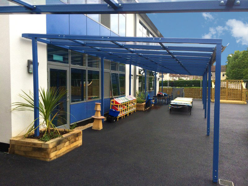 Images for Bespoke canopies for outdoor learning and waiting areas