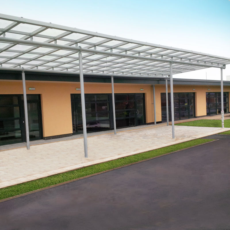 Canopy for sheltered outdoor area at primary school | Images