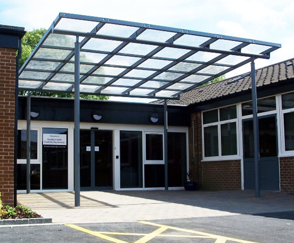 Images for Bespoke canopy shelter, Enfield Resource Centre