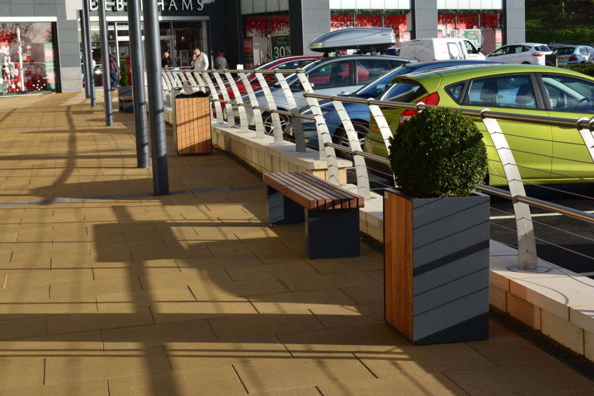 Images for Street furniture - Elliott's Field Shopping Park, Rugby