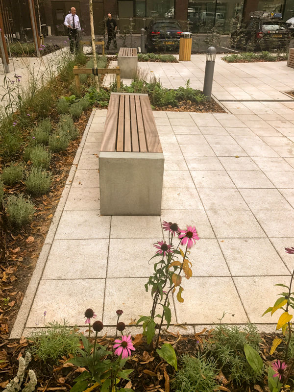 Outdoor furniture for £17.7m courtyard refurbishment | Images