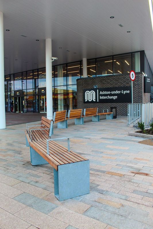 DDA compliant seating for Ashton Transport Interchange | Images