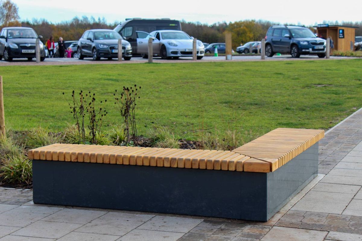 Images for Bespoke canopy, shelters and seating for visitor centre