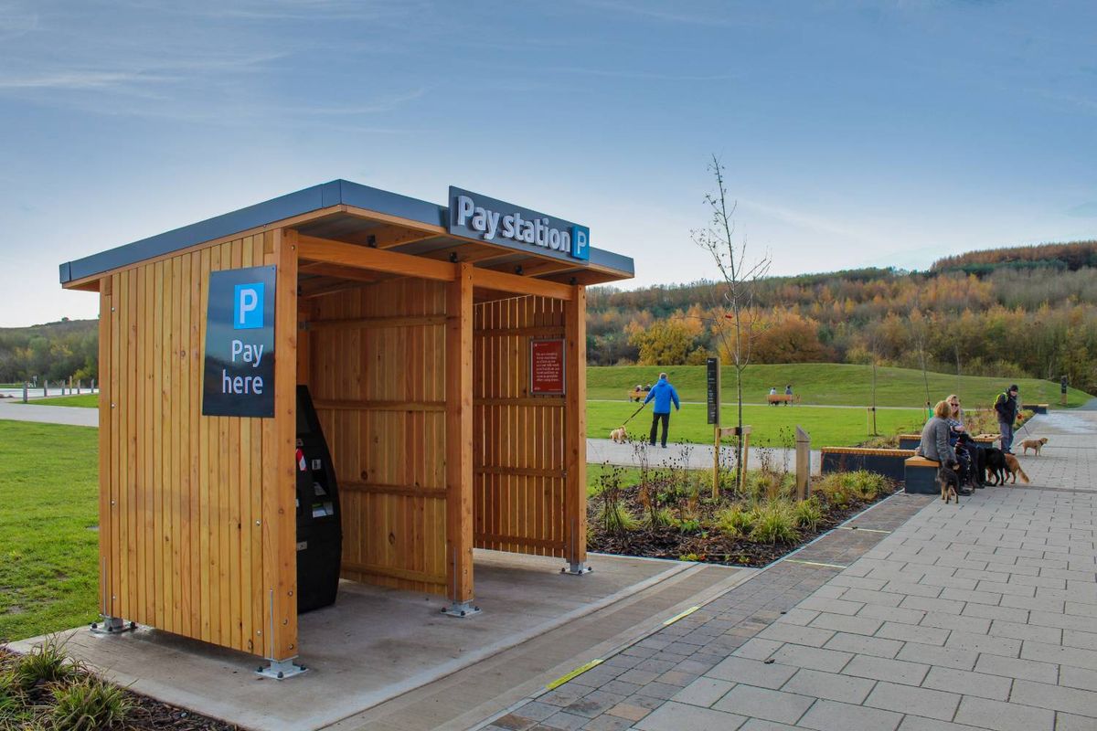 Images for Bespoke canopy, shelters and seating for visitor centre