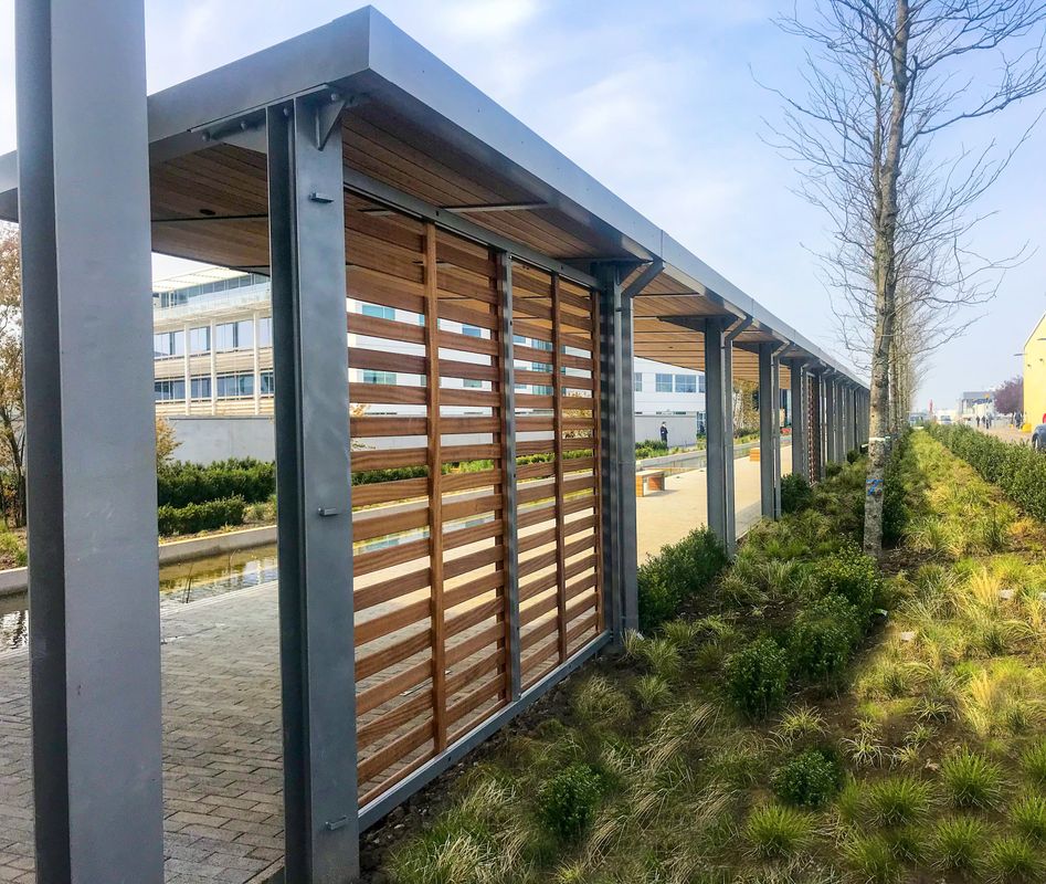 Bespoke 109m canopy for Jaguar Land Rover | Images