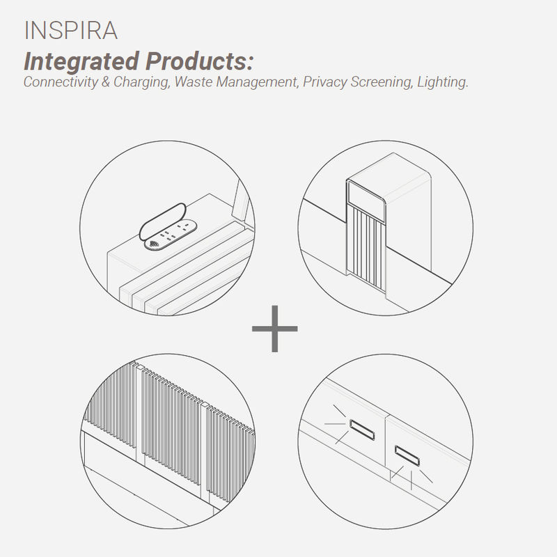 Images for Inspira Form curved corten steel retaining wall planter