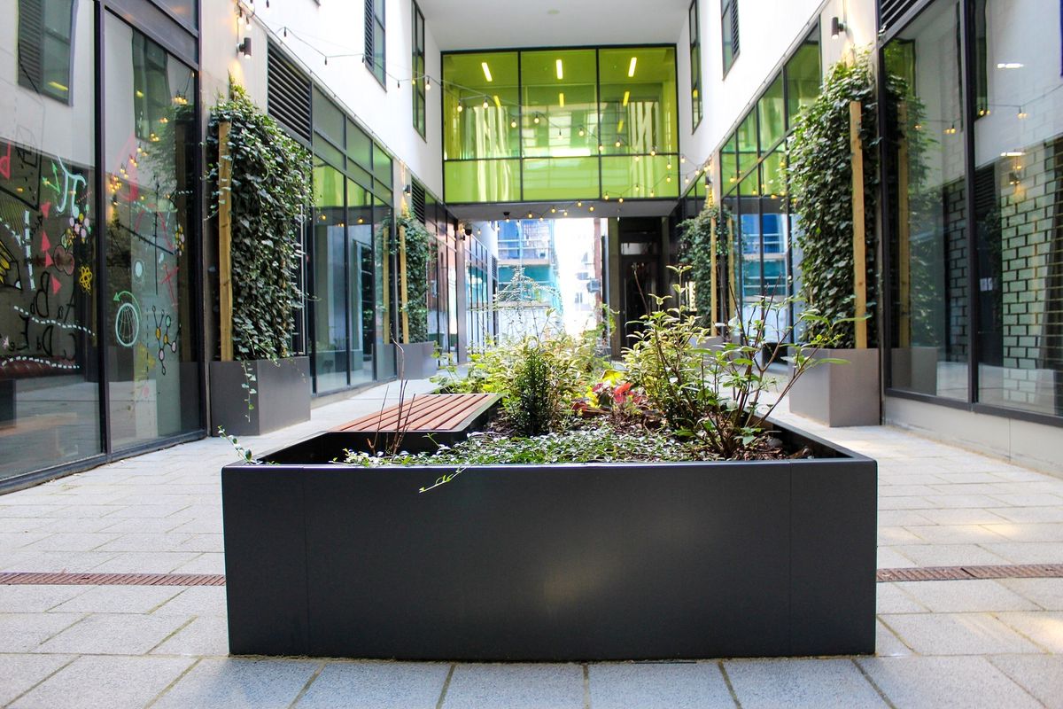 Inspira Planting System for The Hive, Manchester | Images