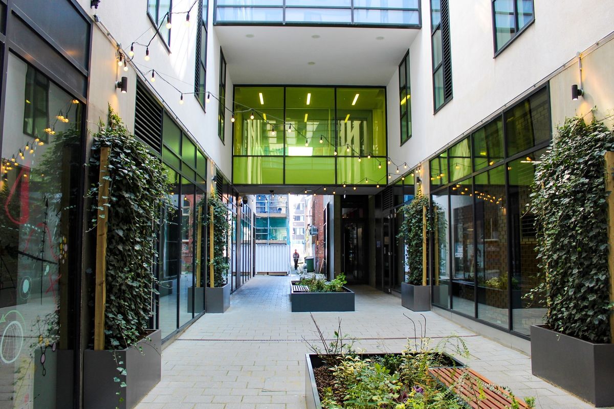 Inspira Planting System for The Hive, Manchester | Images