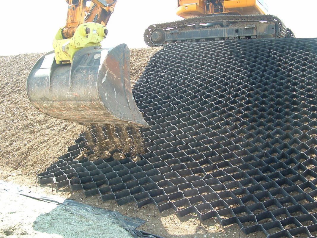 TERRAM Fabric Geocells - 3D cellular confinement system | Images