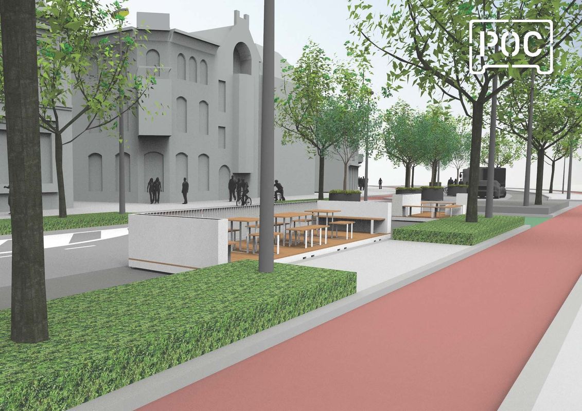 POC - Parklets modular street furniture systems | Images