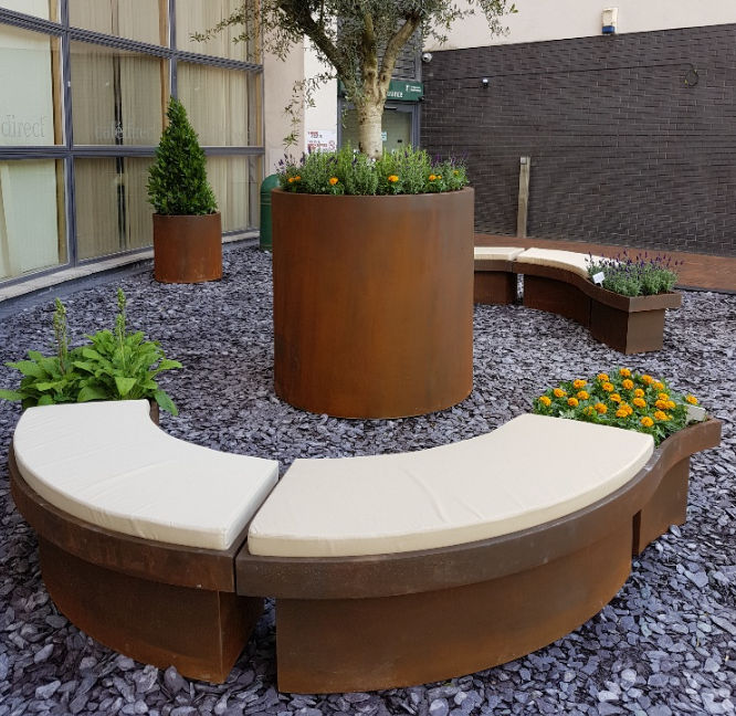 Images for Terraces 1 - modular curved planter and seating system