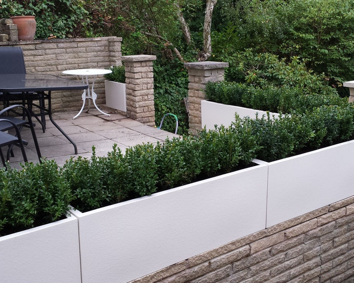 Images for Bespoke advanced composite glass fibre barrier planters