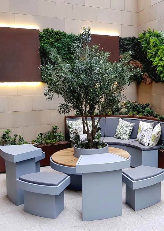 Images for Terraces 1 - modular curved planter and seating system