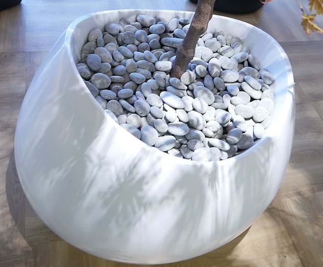 Avant-Garde - Blob contemporary outdoor tree planters | Livingreen Design