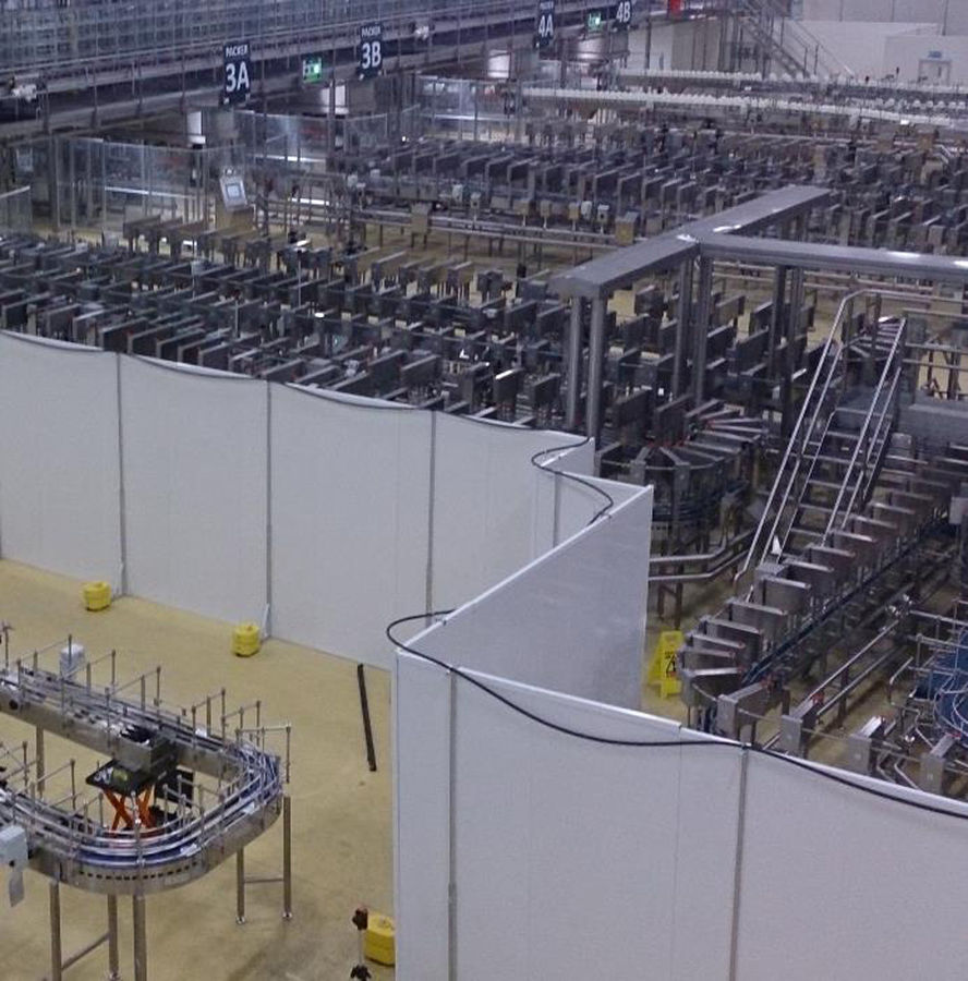 Hoardfast Standard uPVC temporary internal hoarding | Westgate | ESI ...