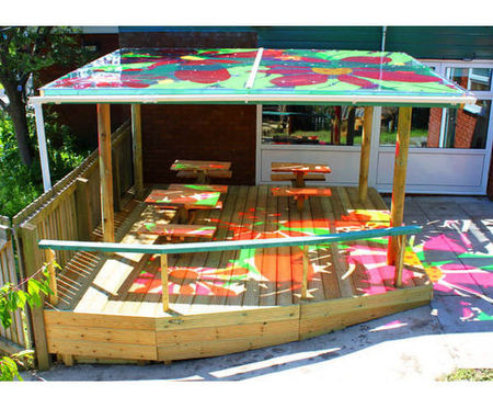 Bespoke outdoor classrooms | Natural Playscapes | ESI External Works