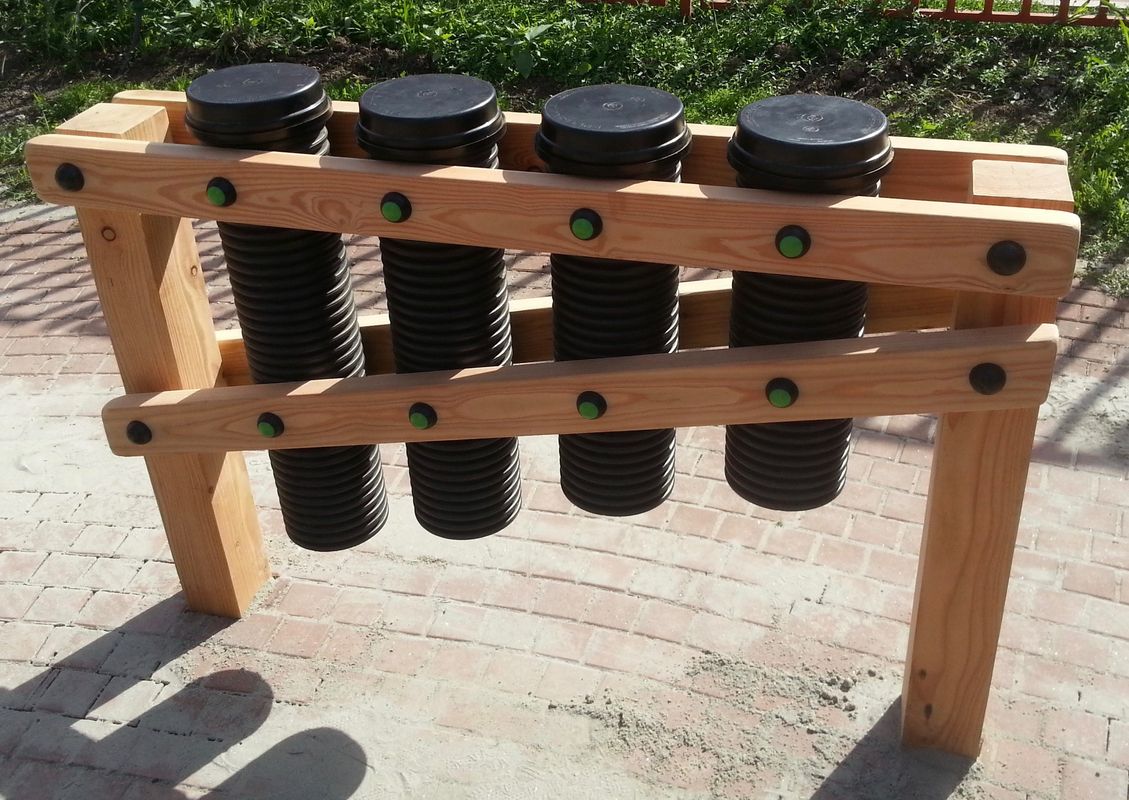 Images for Pipe Drums for outdoor musical play