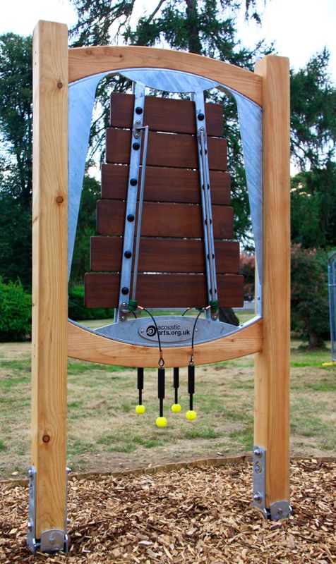 Images for Large-scale vertical xylophone for public spaces