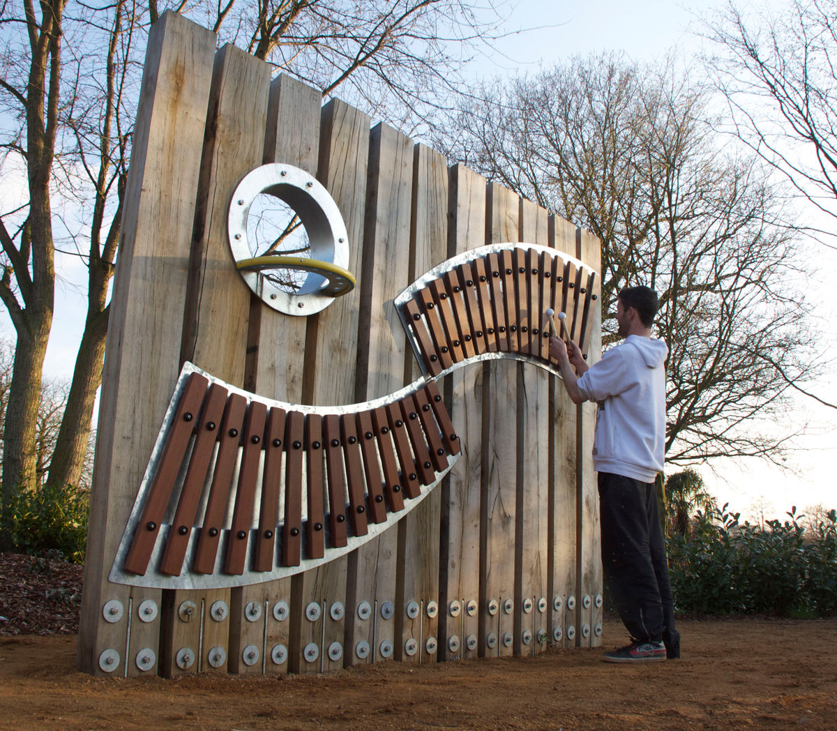 Bespoke outdoor musical instruments - Horniman Museum | Acoustic Arts ...