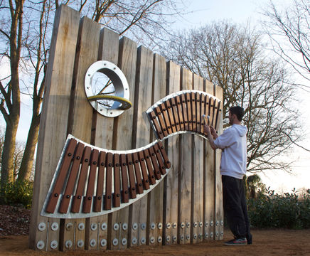 Bespoke outdoor musical instruments - Horniman Museum | Acoustic Arts
