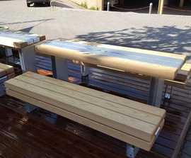 KONG bench seat | Vestre Ltd | ESI External Works