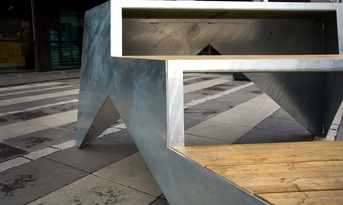 STOOP bench | Vestre Ltd | ESI External Works