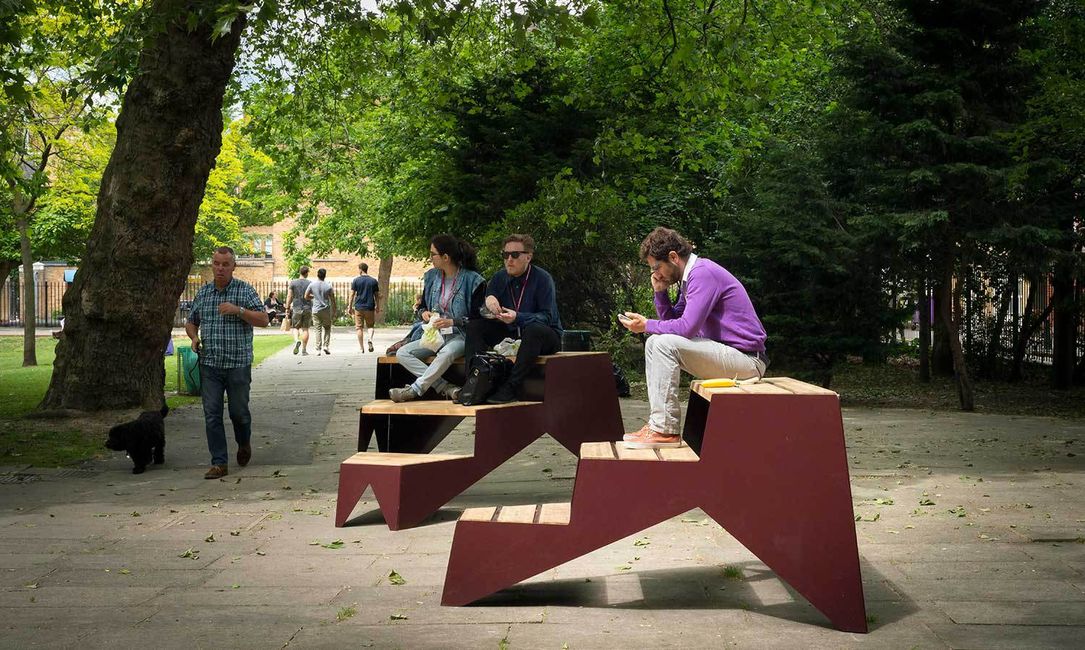 STOOP bench | Vestre Ltd | ESI External Works