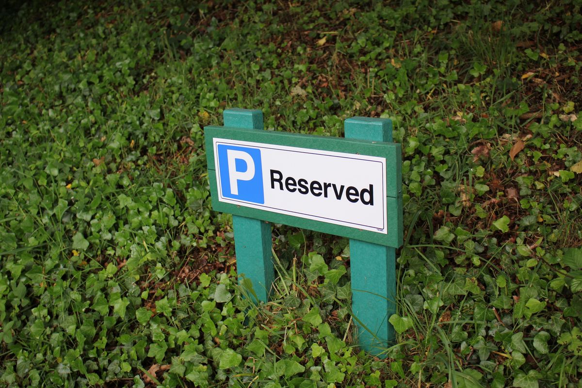 100% recycled plastic sign post | Images