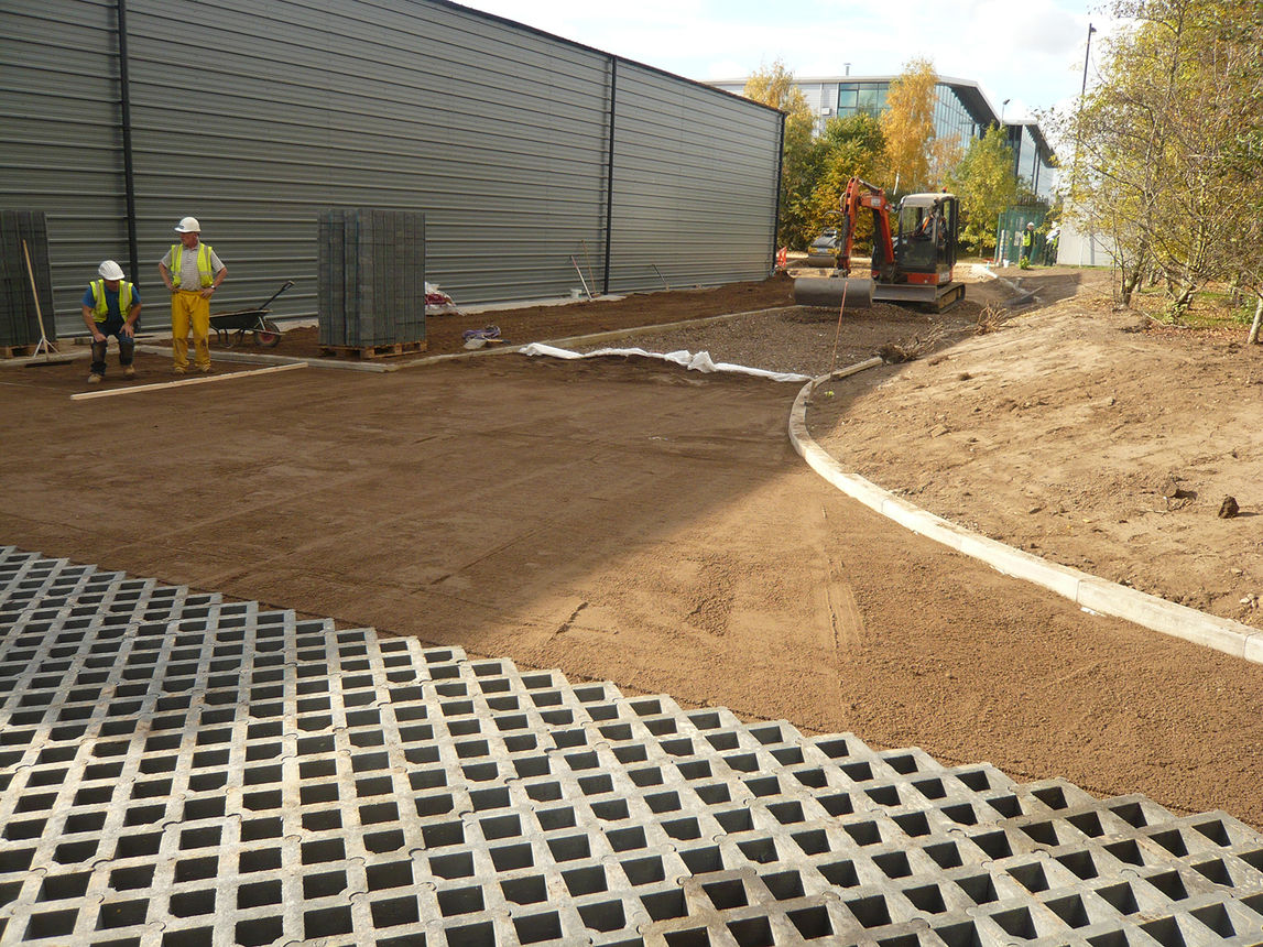 TRUCKGRID-Max permeable paving grids | Suregreen | ESI External Works