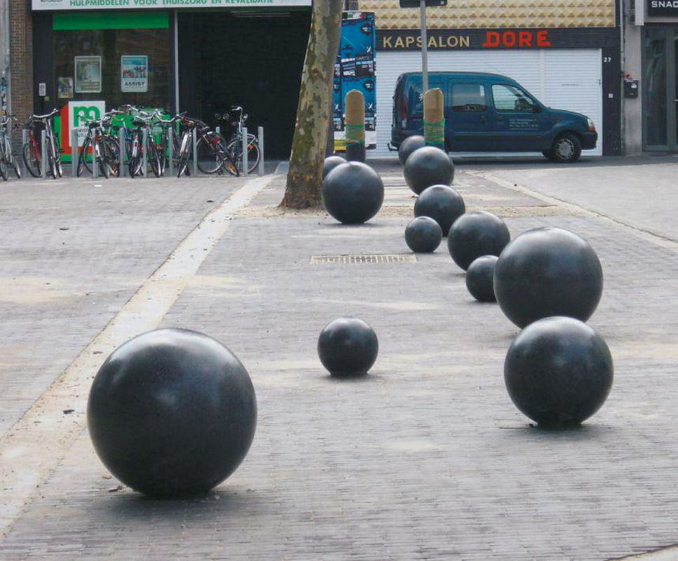 Images for Round cast stone bollards