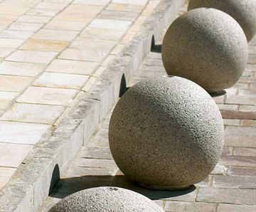 Granite bollards | EXTERNAL WORKS