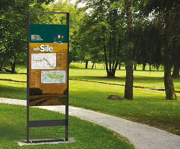 Aluminium external noticeboards | EXTERNAL WORKS