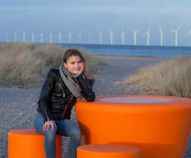 Loop Cone polyethylene outdoor table | Artform Urban Furniture | ESI ...