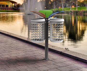 Post mounted litter bins | EXTERNAL WORKS