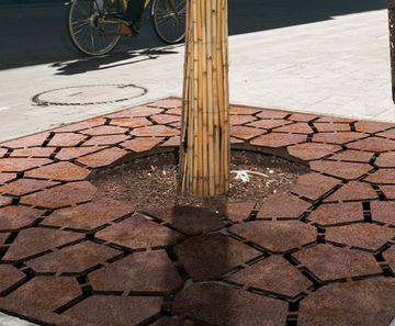Square tree grilles | EXTERNAL WORKS