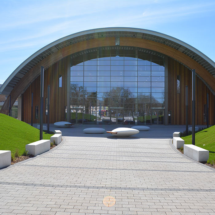 Images for Stone seating for Montem Ice Arena, Slough