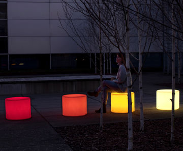 Polyethylene benches | EXTERNAL WORKS