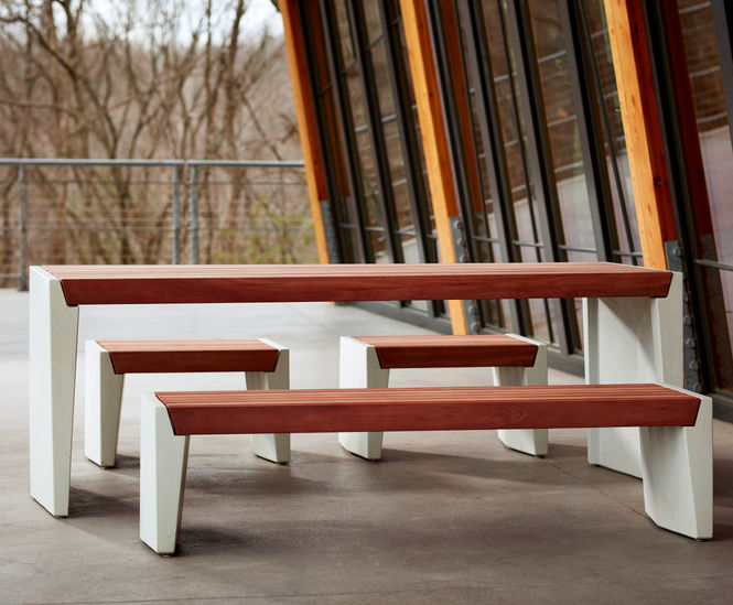 Introducing the Strata Beam Table | Artform Urban Furniture