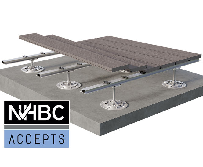 Fire-rated decking system now certified by NHBC Accepts | Alfresco Floors