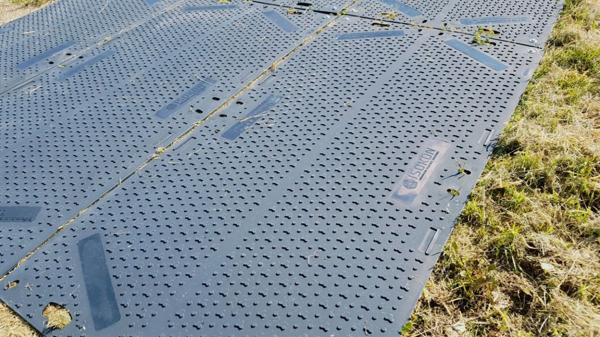 IsoTrack L Ground Protection Mat | Groundtrax Systems | ESI External Works