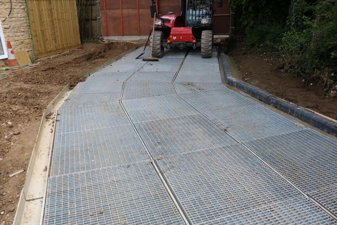 RB heavy-duty tree root bridge used for new driveway | Images