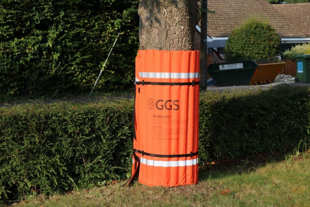 Trunk Protecta® - canvas tree trunk guard for site and vehicle damage ...