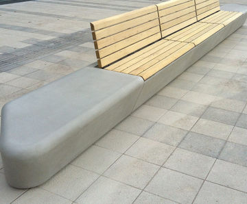 Concrete benches | EXTERNAL WORKS