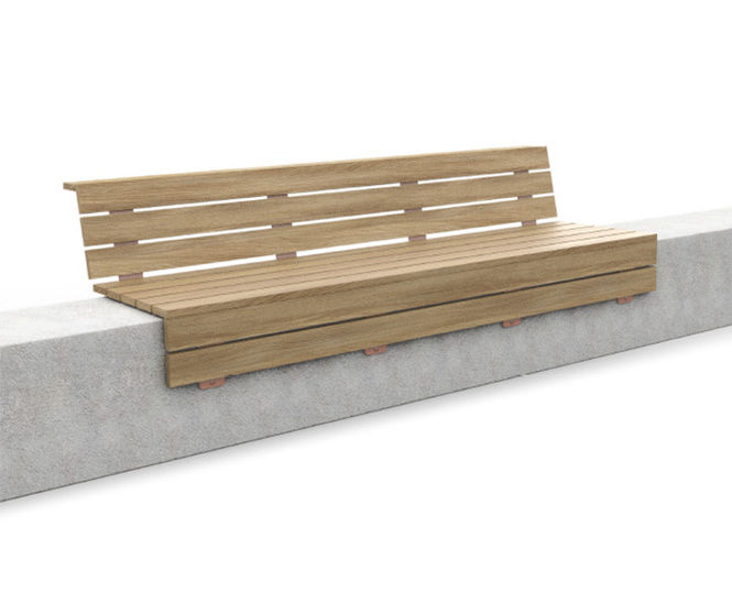 Wall bench by LAB23 | All Urban