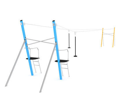 Double zip wire | Caloo | ESI External Works